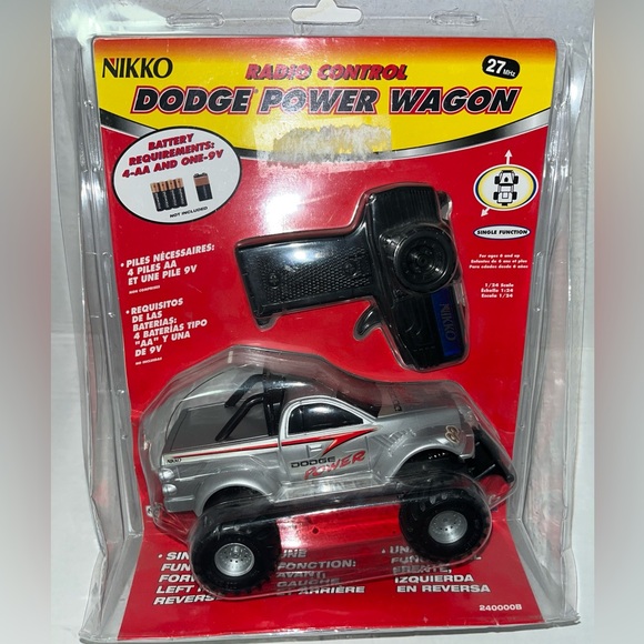 Nikko Ceramics | Toys | Vintage Remote Control Car Dodge Power Wagon ...